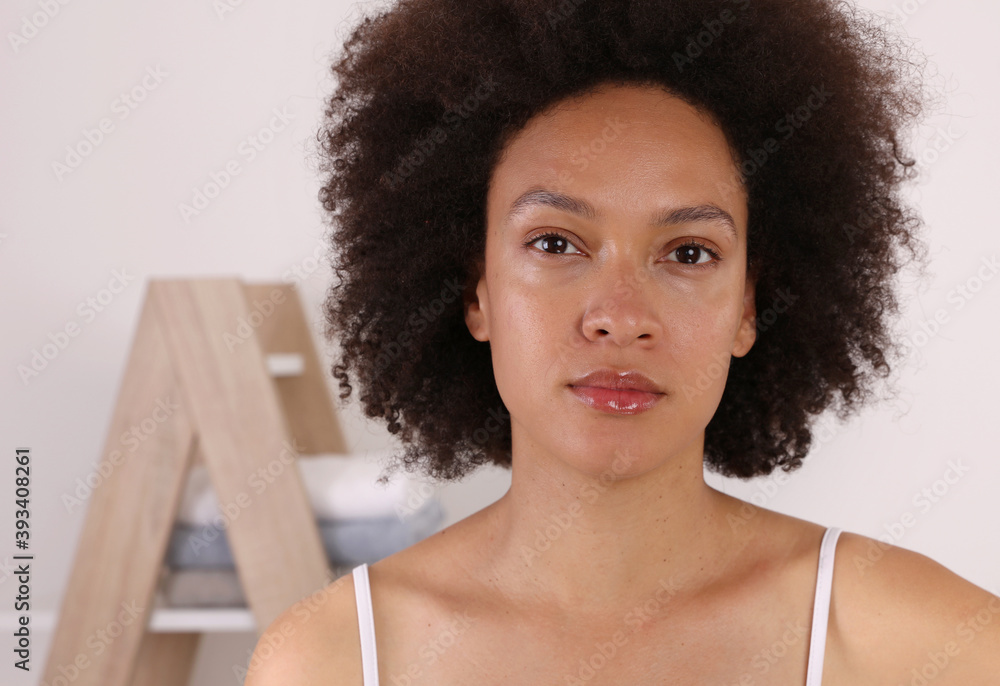 Facial Swelling in the Morning, young woman with Puffy, Swollen Face ...