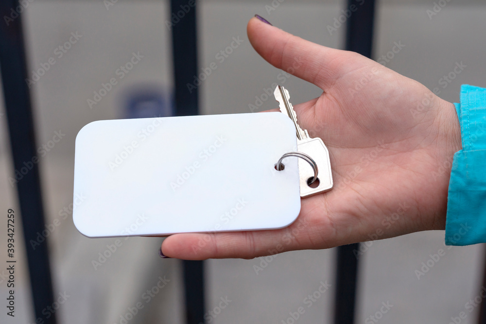 hand with token. Blank In Hand. key with form. Plastic card display ...