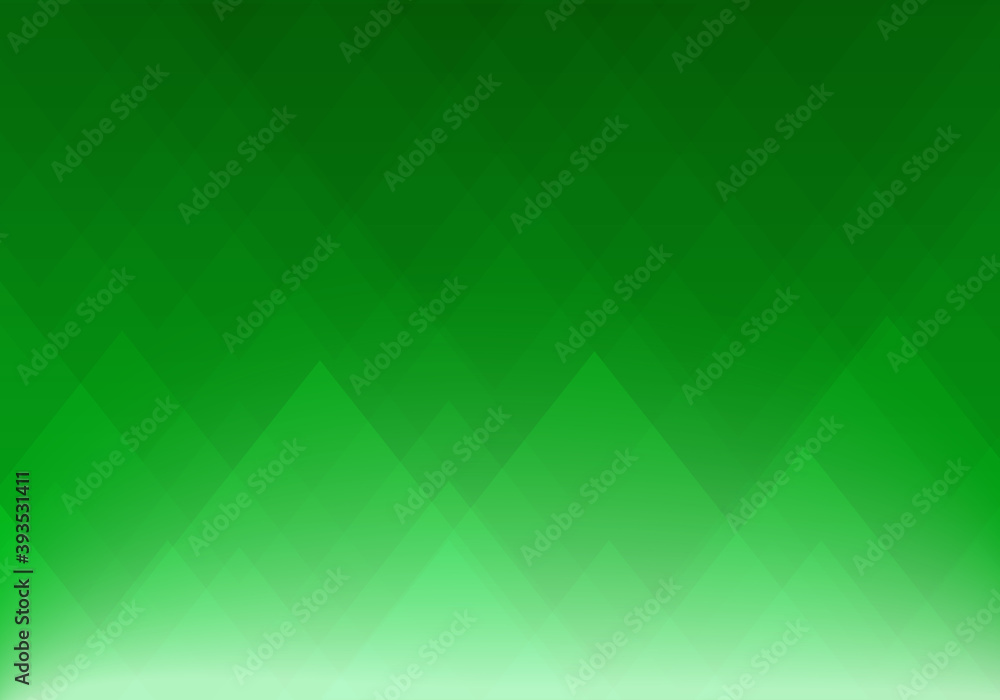 Abstract green background, low poly design. Trendy abstract green ...