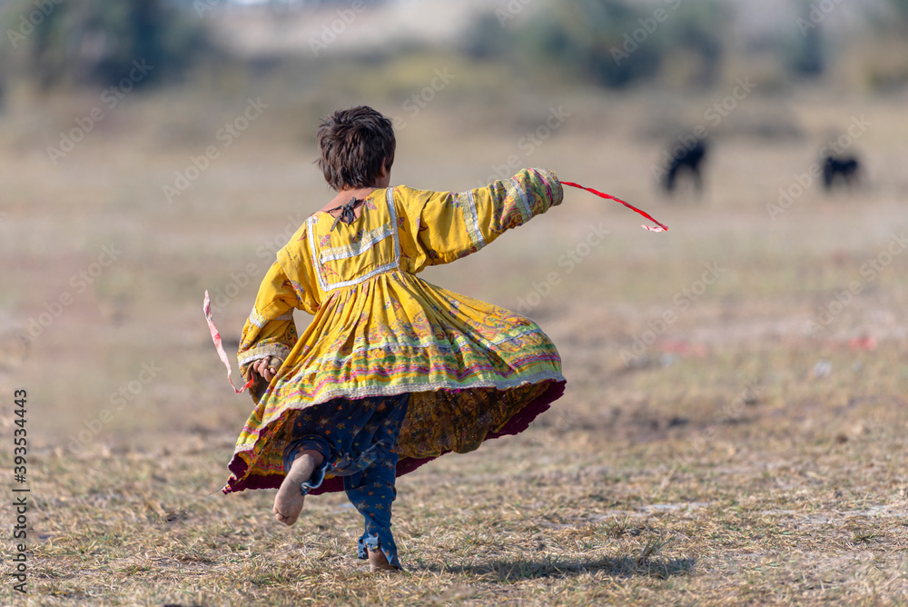 little girl in traditional shepherds dress, Shepherding is among the ...