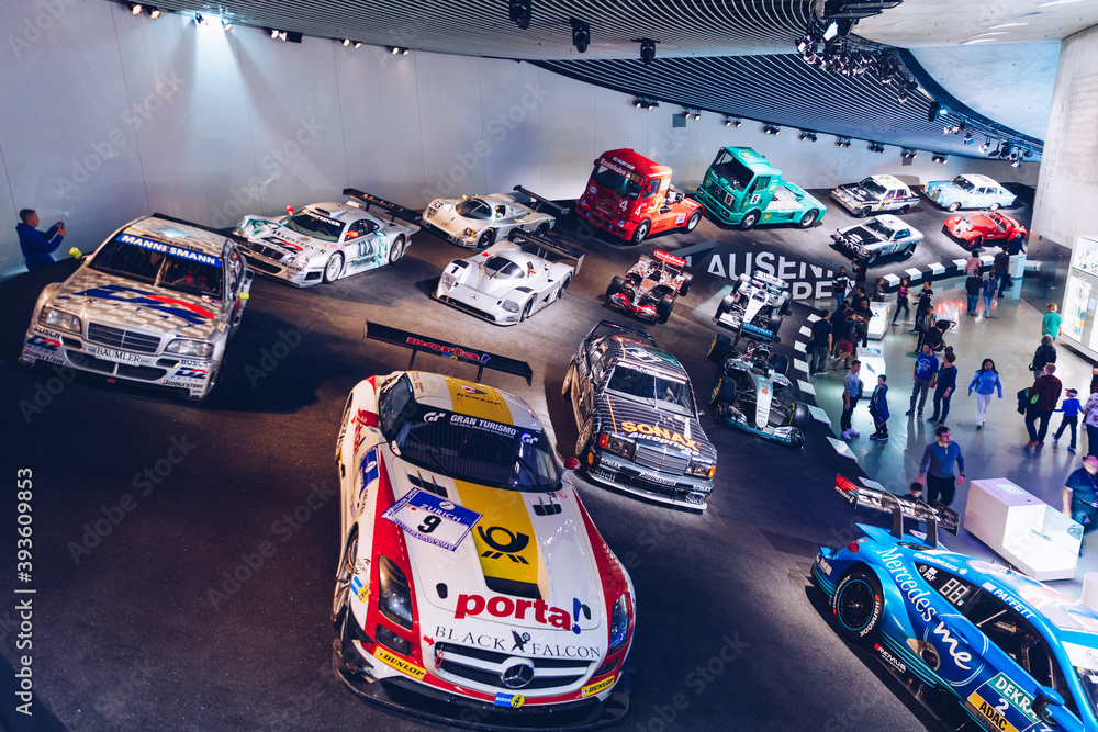 Stuttgart, Germany - October 19, 2019: Historic Mercedes cars ...