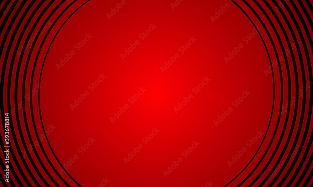 Introductory animation screen. Abstract red background for the ...