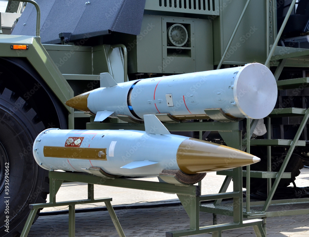 Military ammunition and weapon concept. Army ammunition for of the ...