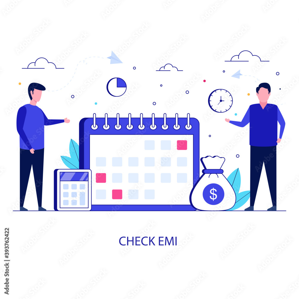Check EMI Vector Stock Vector | Adobe Stock
