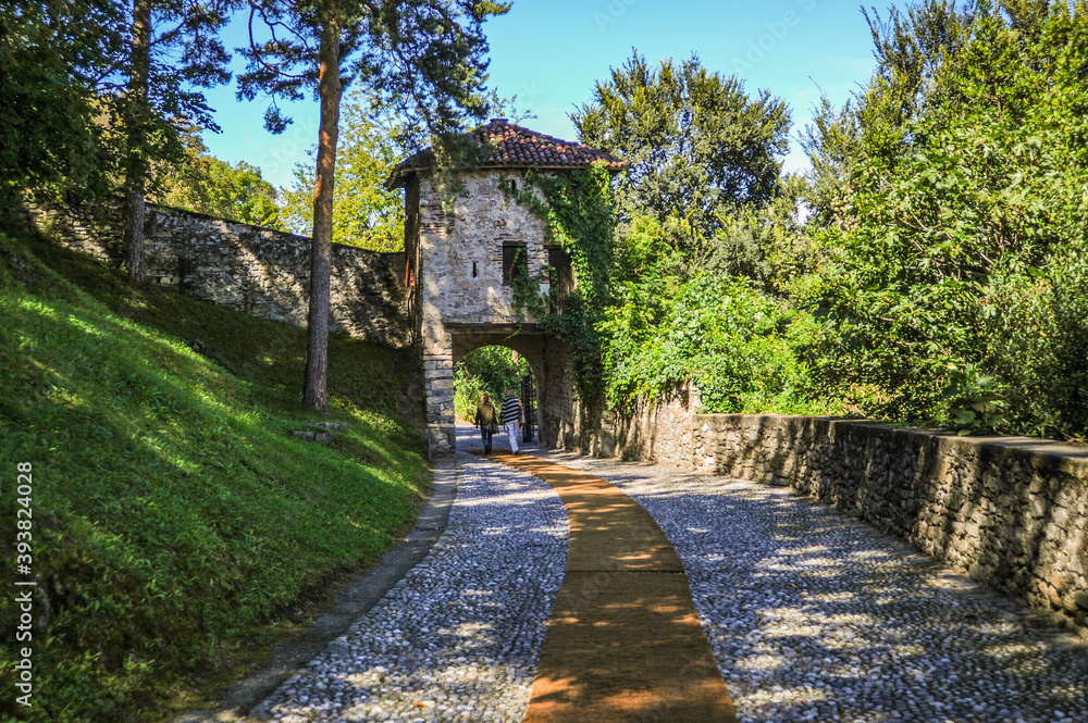 The castle in the village of Angers was founded in 1100. The Visconti ...
