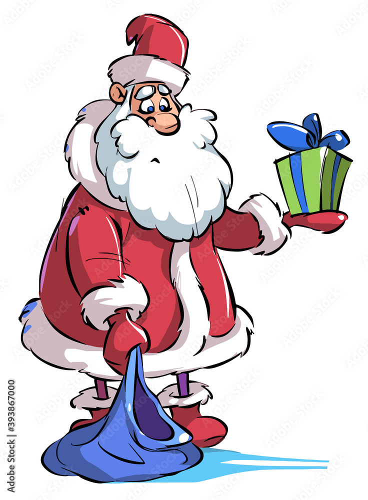 Empty Santa Sack Clip Art