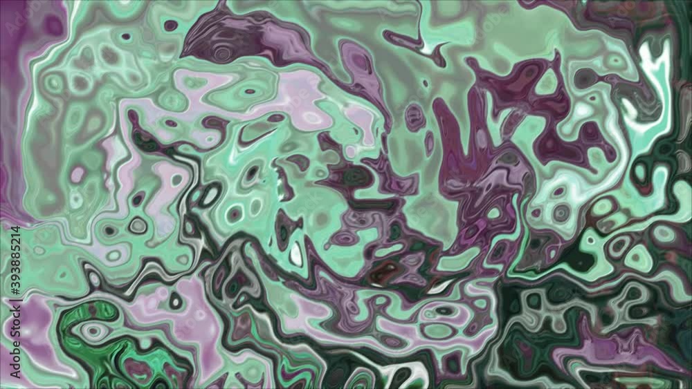 Bending light green and purple twisting background. Abstract rippled 4k ...