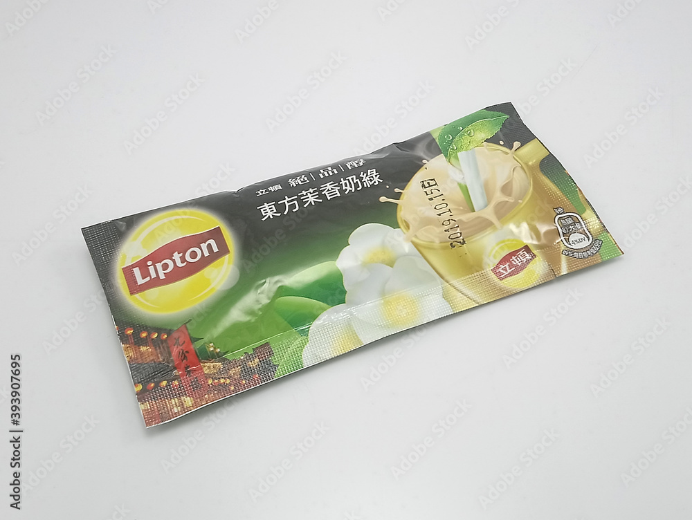 Lipton milk tea powder mix in Quezon City, Philippines Stock Photo ...