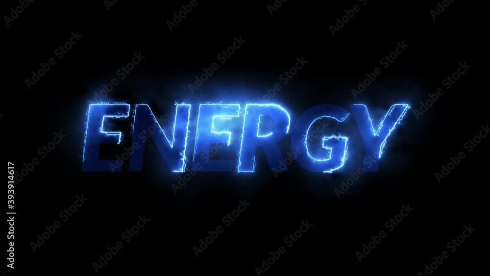 Animated Motivational Title with Electricity Effect for Presentations ...