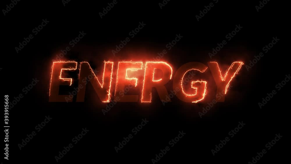 Animated Motivational Title with Electricity Effect for Presentations ...