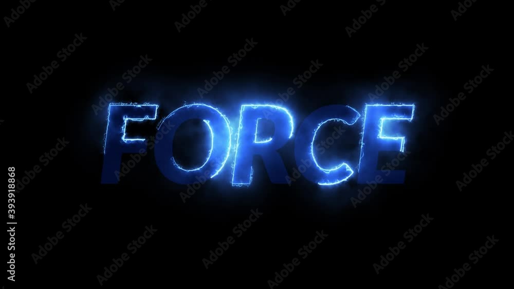 Animated Motivational Title with Electricity Effect for Presentations ...