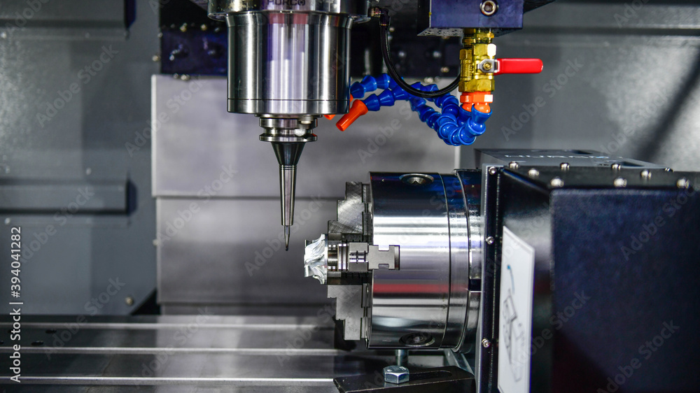 The 5-axis CNC mills machines for design configuration that utilizes a ...