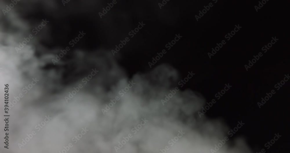 Vidéo Stock Atmospheric smoke VFX overlay element. Haze background ...