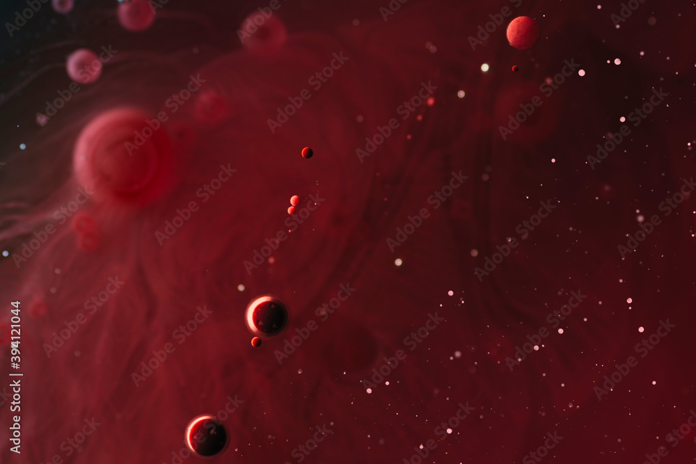 Red blood cells in bloodstream Stock Photo | Adobe Stock