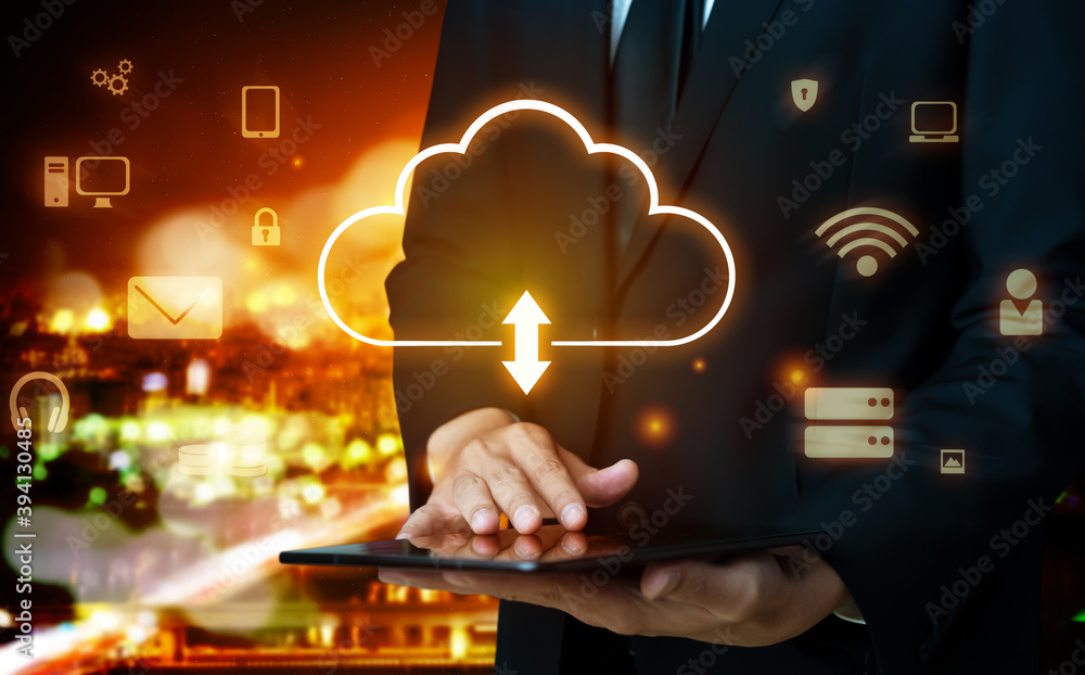 Cloud computing technology and online data storage for global data ...