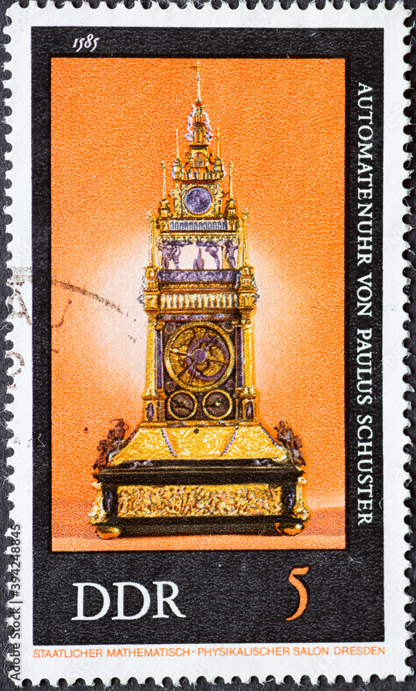 GERMANY, DDR - CIRCA 1975: a postage stamp from Germany, GDR showing an ...