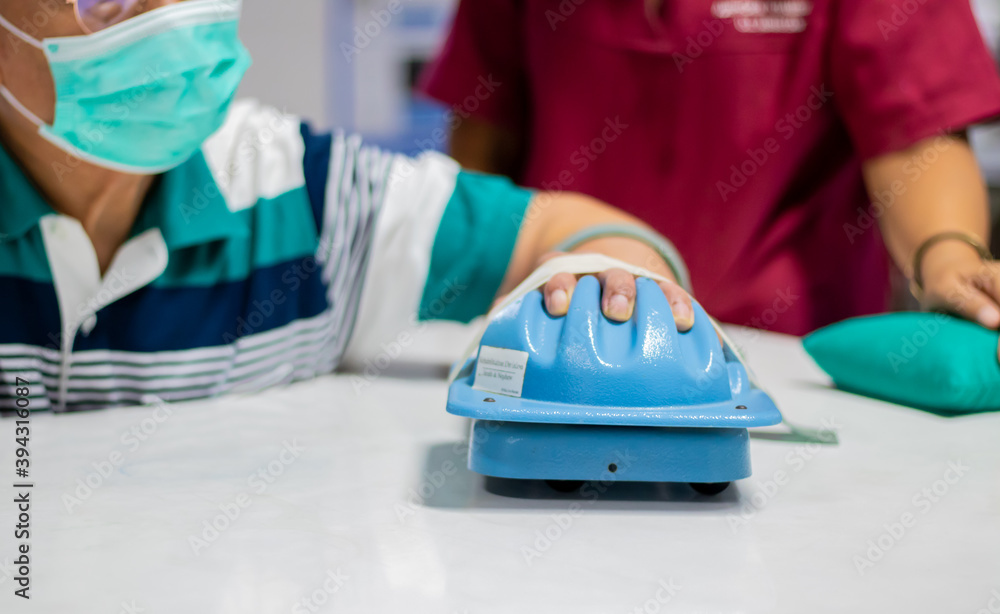Occupational therapy: hand function training in stroke patient by using ...