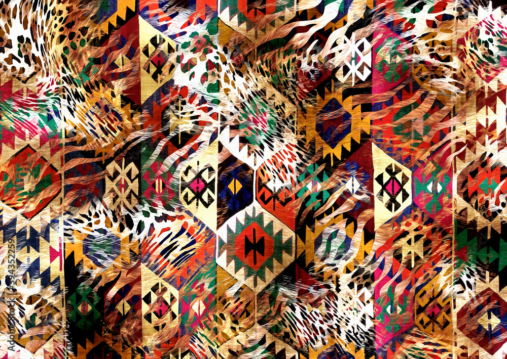 abstract animal skin pattern Stock Illustration | Adobe Stock