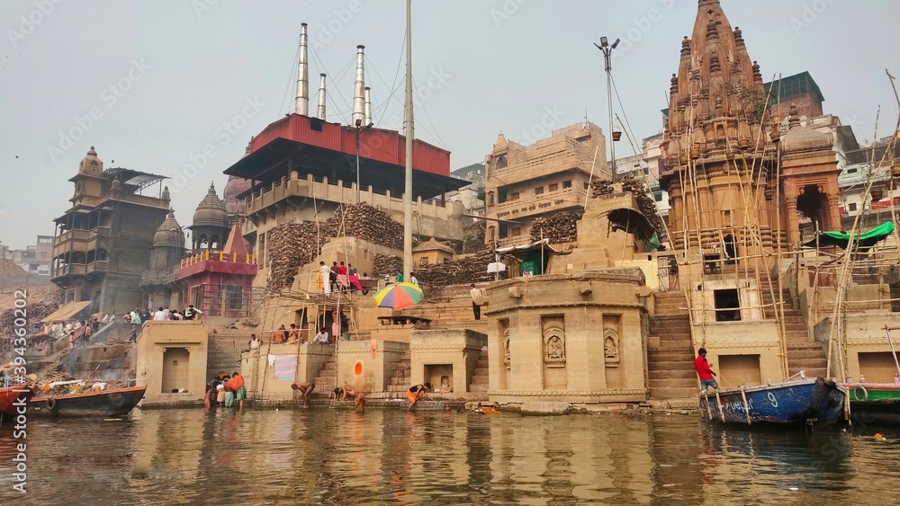 Varanasi temple Stock Photo | Adobe Stock