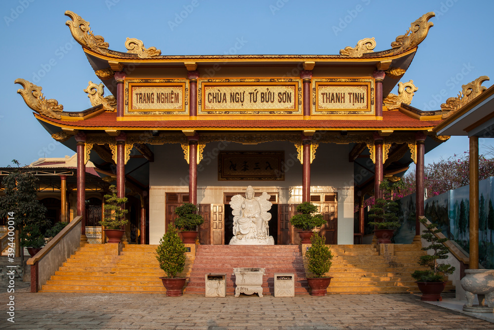 Chua Ngu Tu Buu Son Pagoda, near Phan Thiet, Binh Thuan, Vietnam, Asia ...