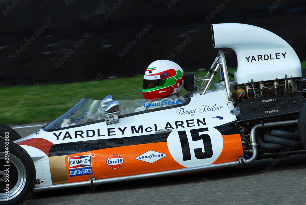 Mugello Circuit 1 April 2007: Classic F1 Car 1972 McLaren M19C ex Denny ...