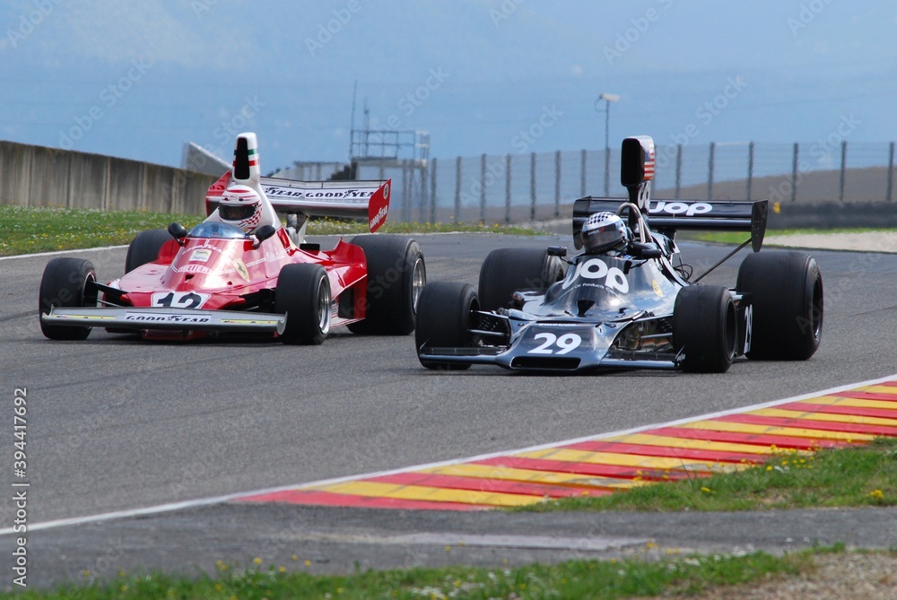 Mugello Circuit 1 April 2007: Unknown run on Classic F1 Car 1974 Shadow ...