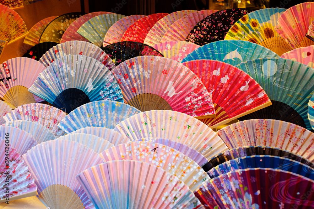 Japanese fans Stock Photo | Adobe Stock