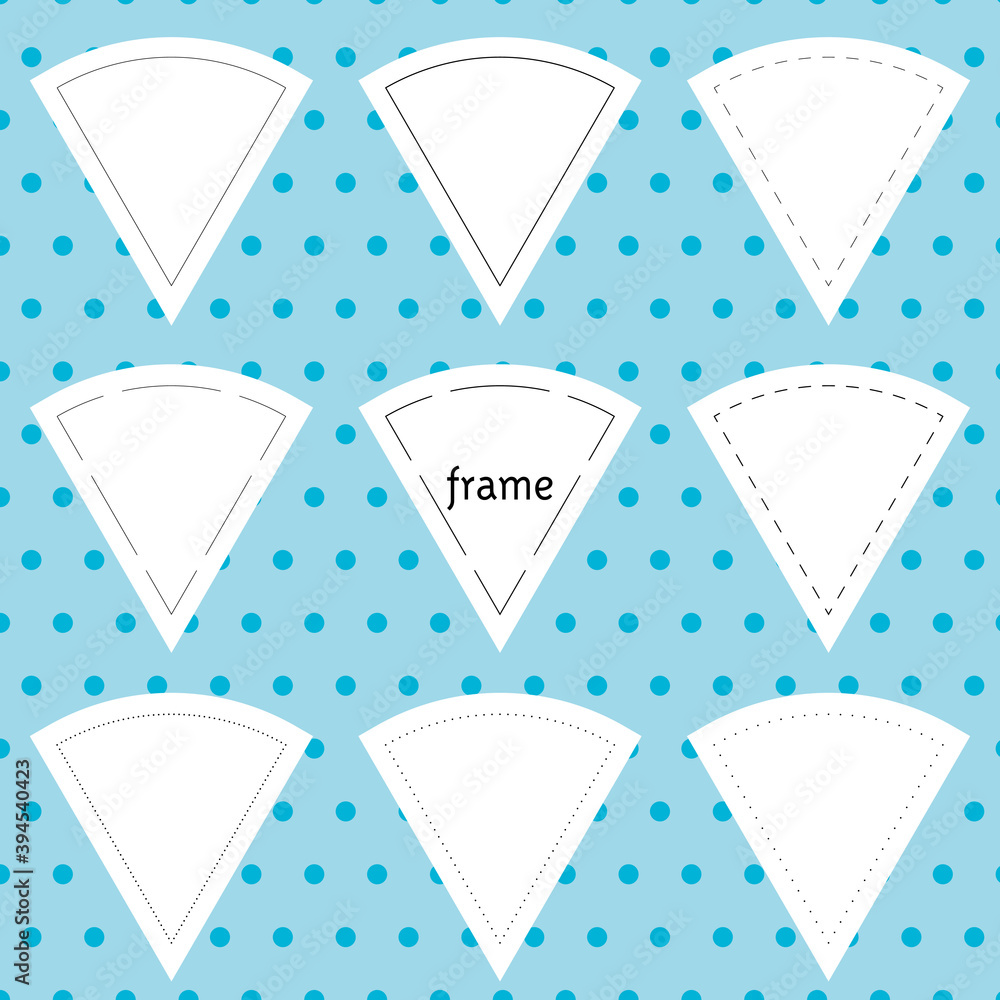 Frame border_sector Stock Vector | Adobe Stock