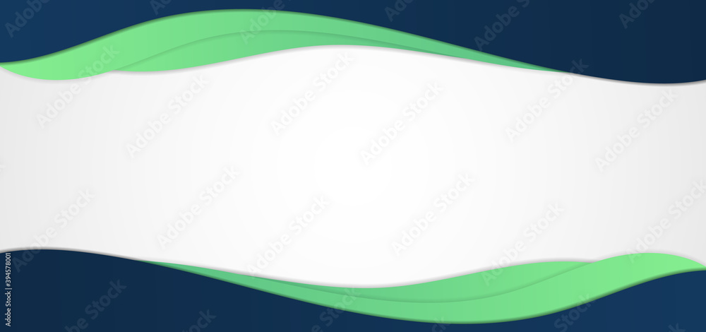 Fluid frame curve shape flow overlap layer design with space. Stock ...