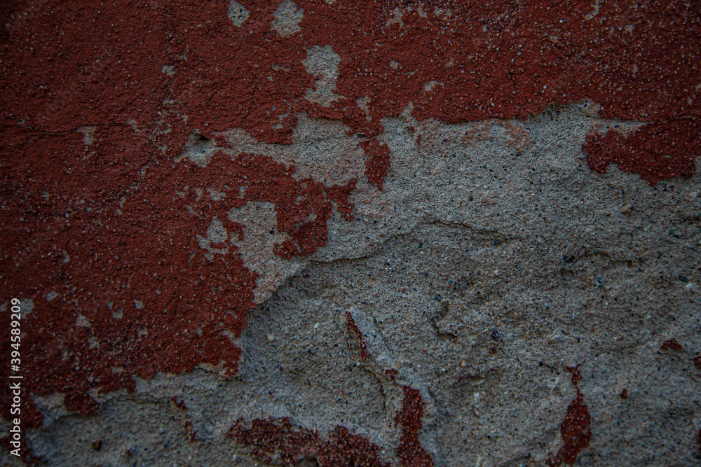 The texture of a stone wall, flooring, concrete destruction, metal ...