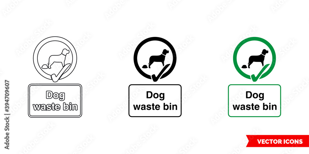 Dog Waste Bin Sign at Jai Reading blog