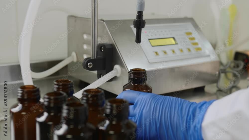 Cosmetology expert doctor chemist scientist pharmacist making medicine ...