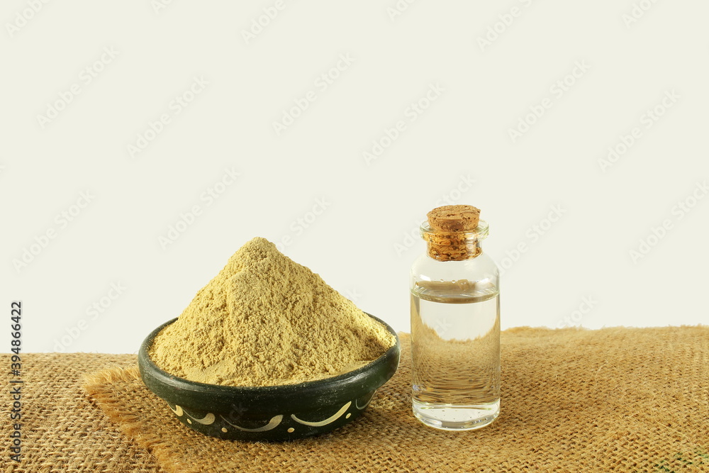 fuller earth or multani mitti for herbal ayurvedic face pack with ...