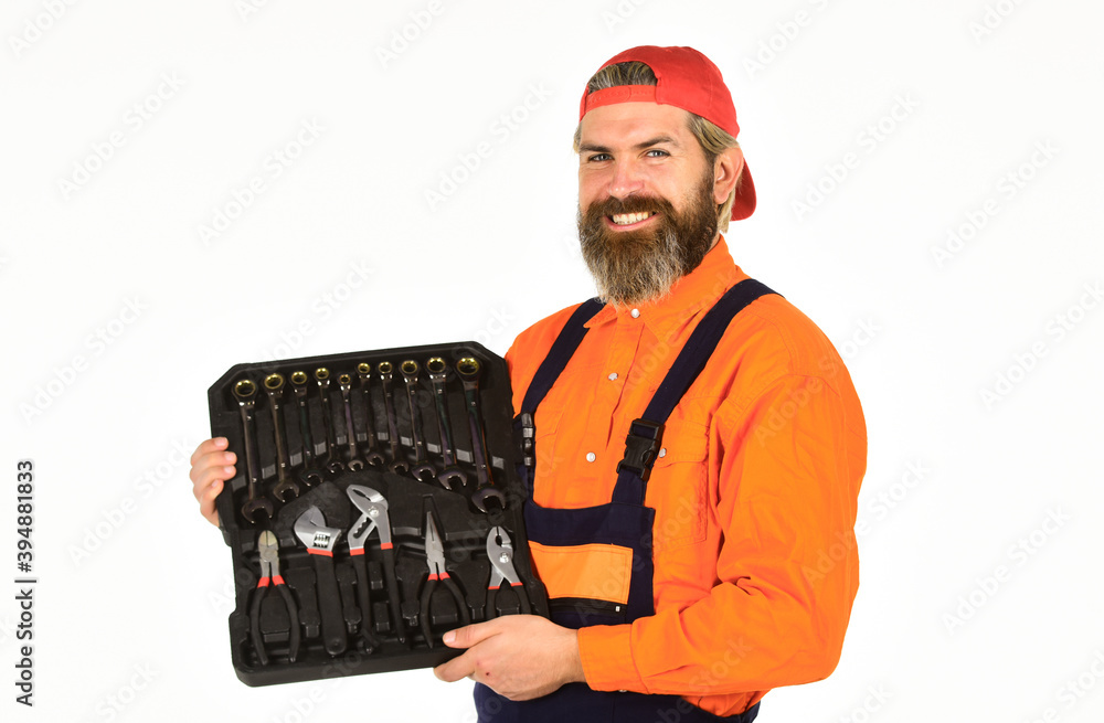 Professional equipment. Really good tools. Toolbox talk. Mechanic Tool ...