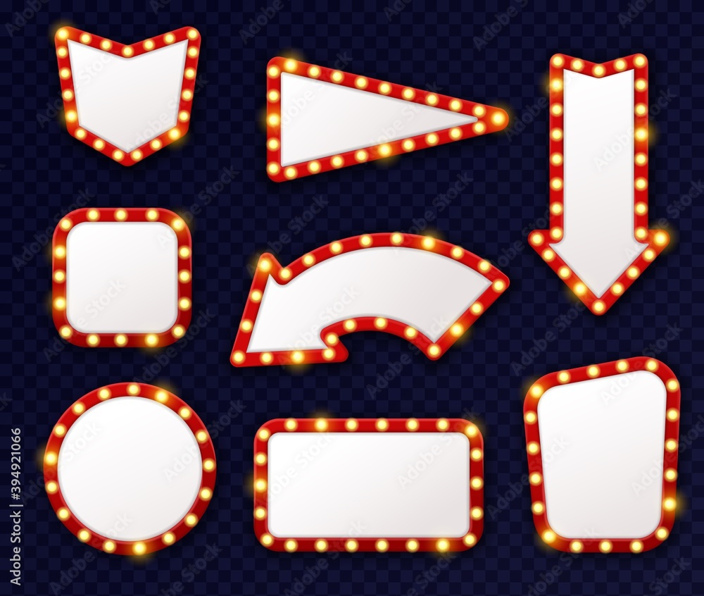 Vintage Lighted Arrow Sign