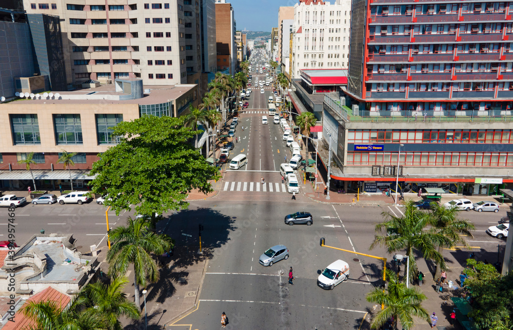 Durban, South Africa, City, Africa, City Centre, cars, buildings, city ...