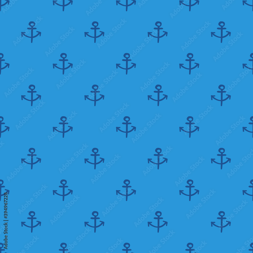Blue Anchor Background