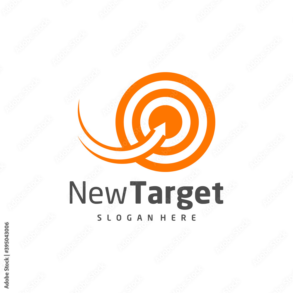 Target logo vector template, Creative Target logo design concepts, Icon ...
