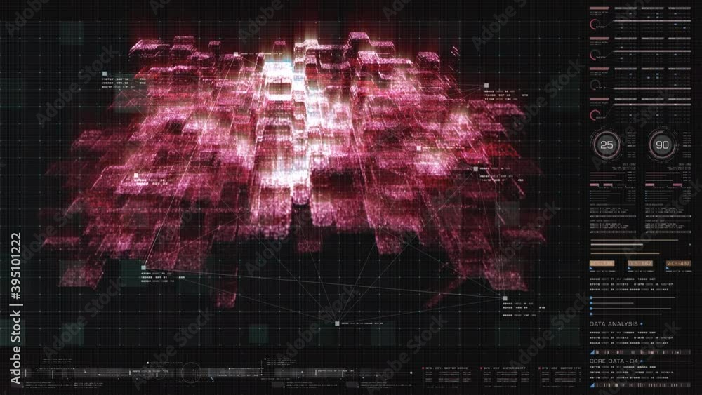 Futuristic holographic simulation of artificial neural networks, artificial intelligence deep ...