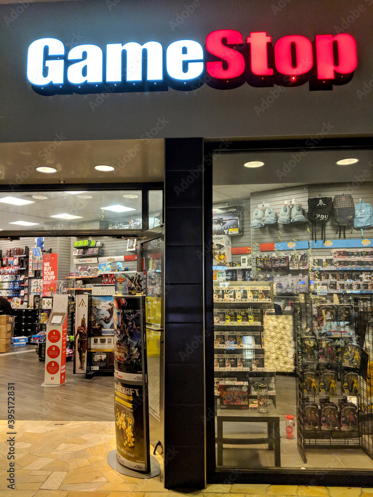 Inside Gamestop
