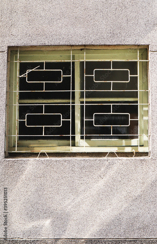 Windows iron windows taiwan architectural features old mottled ...