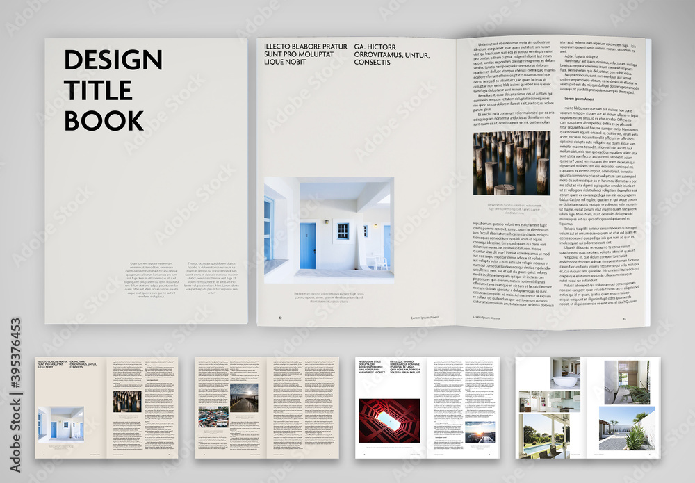 Architecture Projects Brochure Stock Template | Adobe Stock