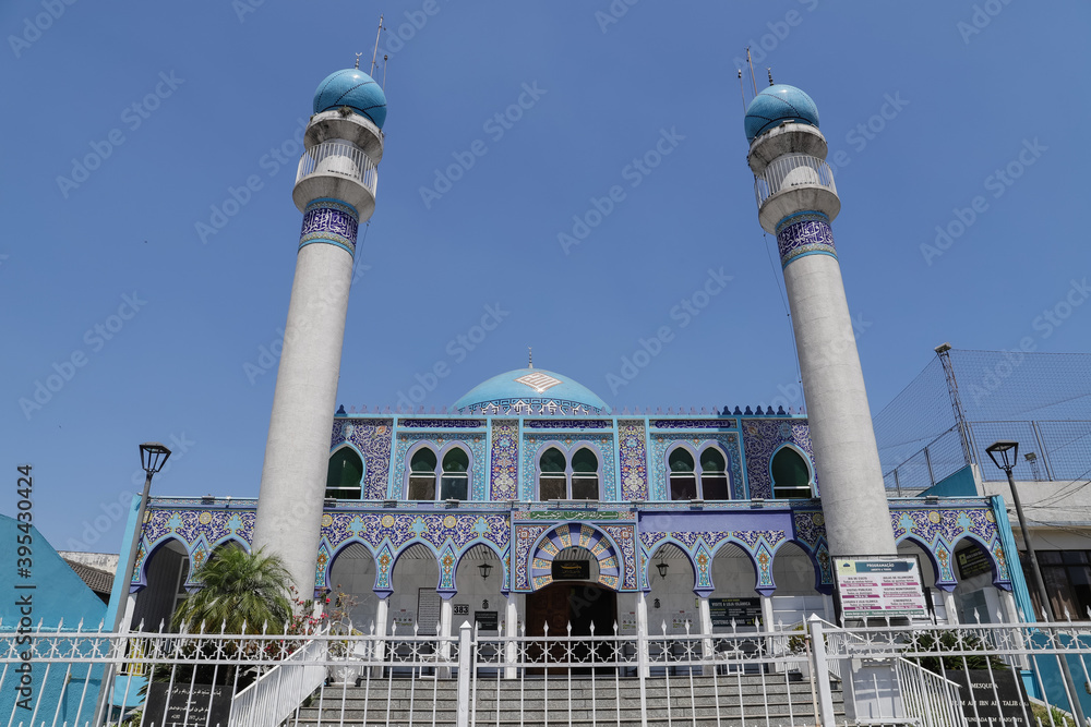 mam Ali ibn Abi Taleb Mosque facade, also known as the Curitiba Mosque ...