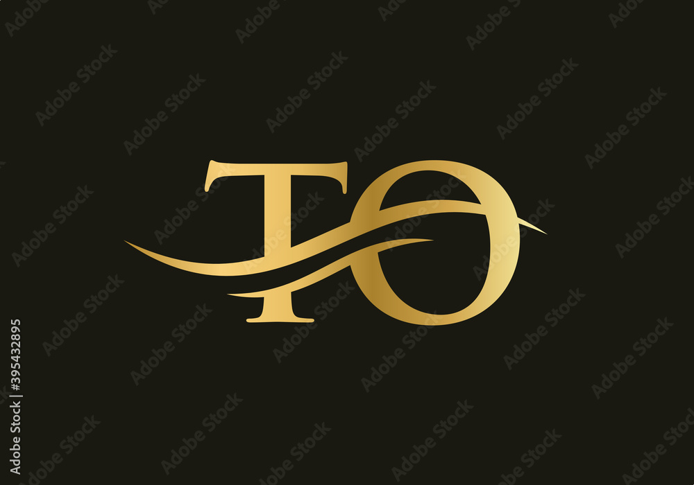 TO logo design. Creative and Minimalist Letter TO Logo Design with ...