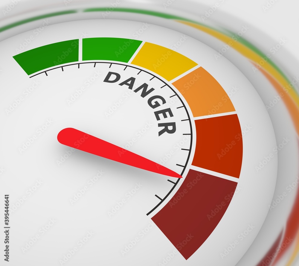 Ilustração do Stock: Color scale with arrow from red to green. The ...