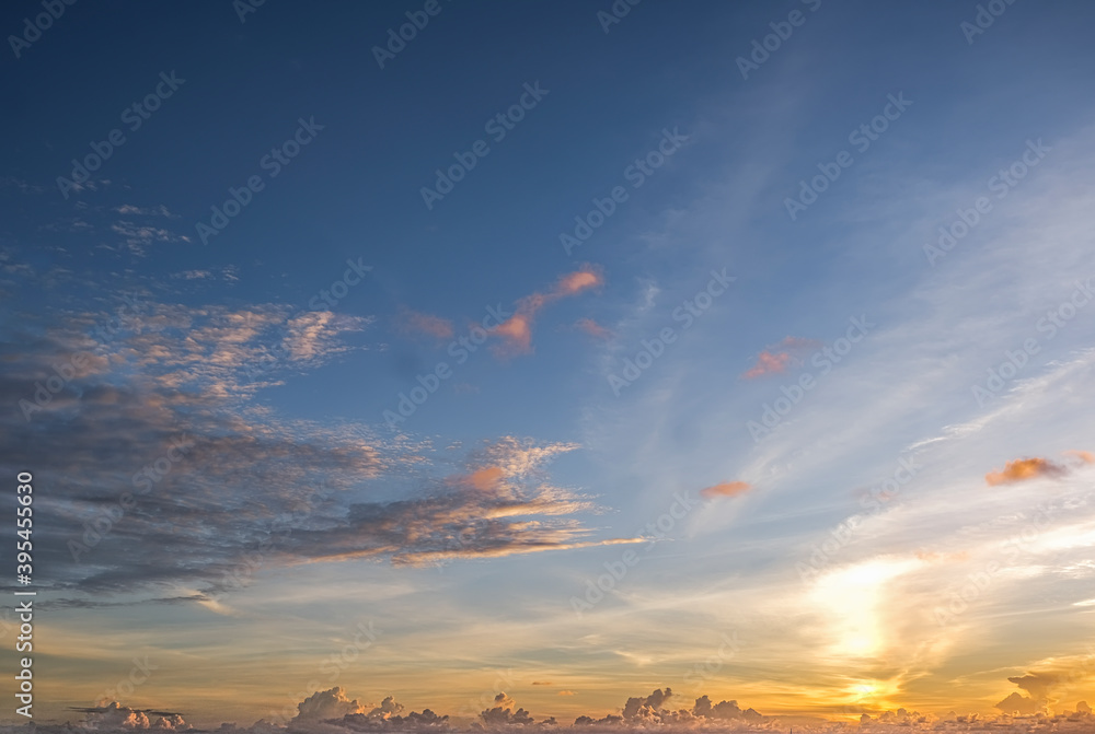 Dramatic sky, perfect for sky replacement, backgrounds, screen saver or ...