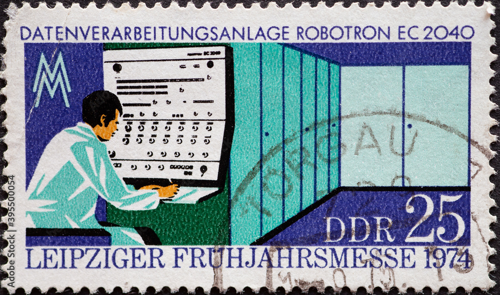 GERMANY, DDR - CIRCA 1974 : a postage stamp from Germany, GDR showing a ...