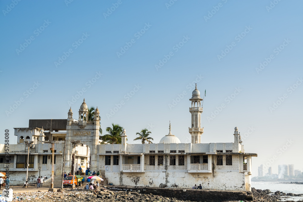 Haji Ali Mosque in Mumbai, built in 1431 and is one of the famous ...