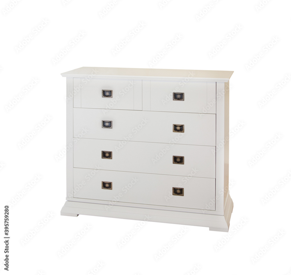 White commode isolated on a white background Stock Photo | Adobe Stock