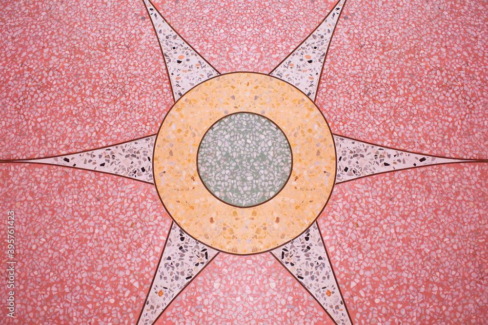 Terrazzo flooring marble stone wall texture abstract background ...